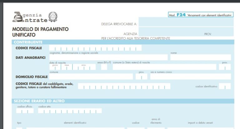 Codice tributo 1550: cos’è, compilazione modello F24 - Partitaiva.it