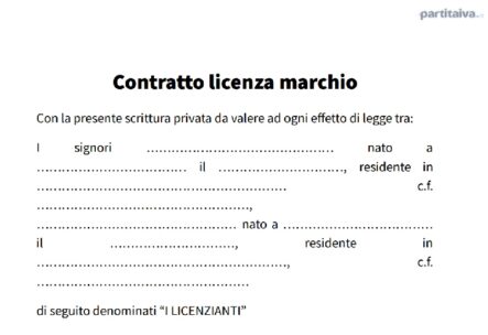 Modello di contratto licenza di marchio: cos'è + pdf scaricabile