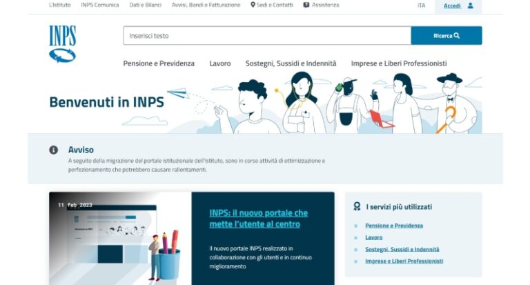Nuovo portale INPS: come funziona, a chi è rivolto - Partitaiva.it