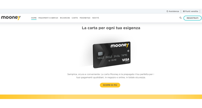 Mooney, recensione completa: carta, costi e funzionalità - Partitaiva.it