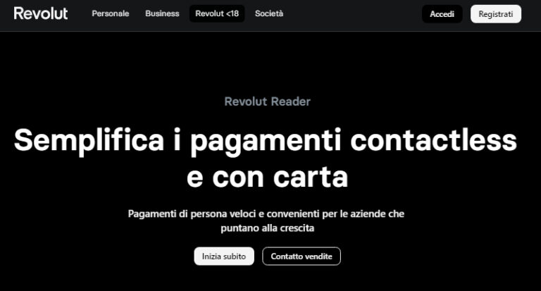 Revolut Reader: cos'è, come funziona e quanto costa il POS