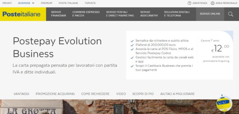 Postepay Evolution Business: recensione 2026